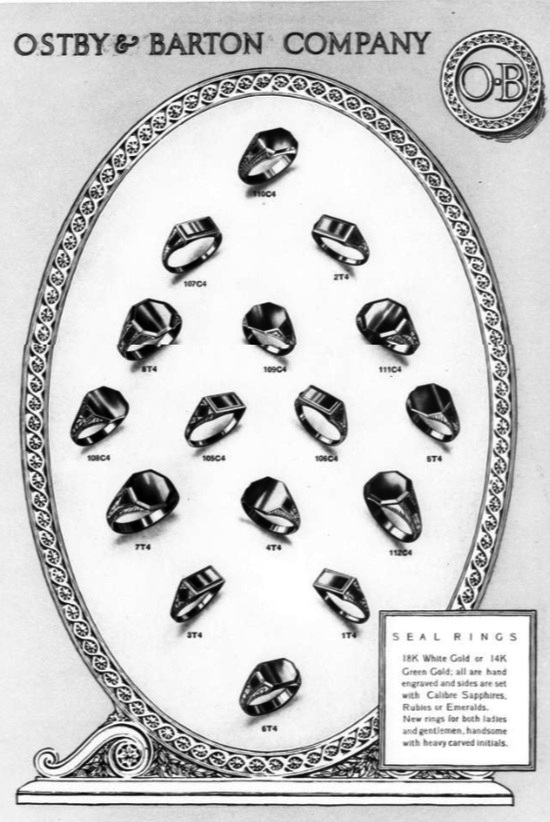 Ostby Barton Jewelry Company History - Jewelry ID