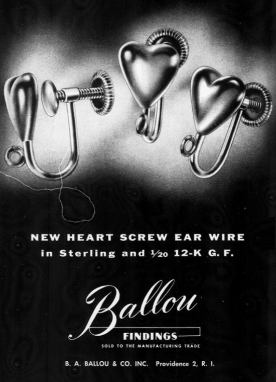 B.A. Ballou Jewelry Manufacturing Company History - Jewelry ID