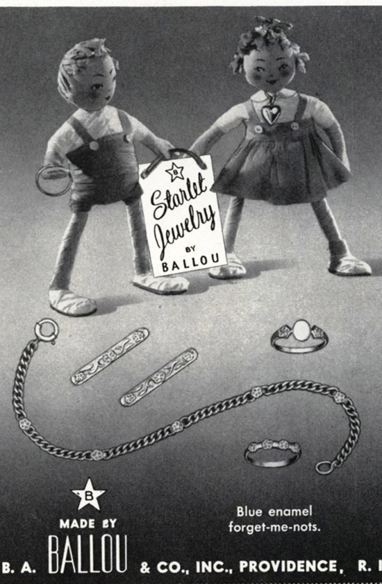 B.A. Ballou Jewelry Manufacturing Company History - Jewelry ID