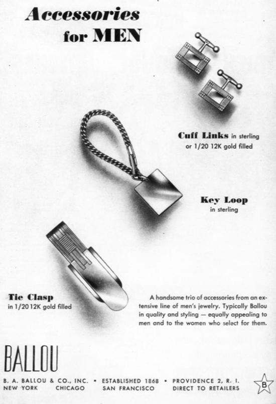 B.A. Ballou Jewelry Manufacturing Company History - Jewelry ID